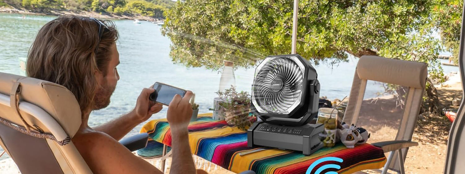 PortaBreeze Rechargeable Personal Fans – CanopyFan.com